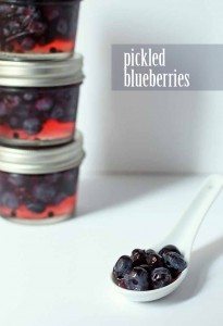 Pickled Blueberries - Honey and Birch
