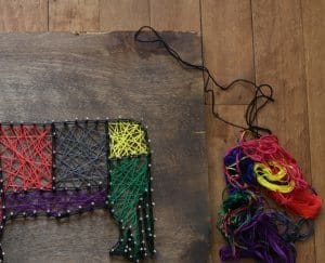 DIY String Art for your Kitchen