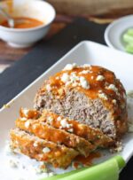 Buffalo Sauce Meatloaf Recipe » The Thirsty Feast by honey and birch