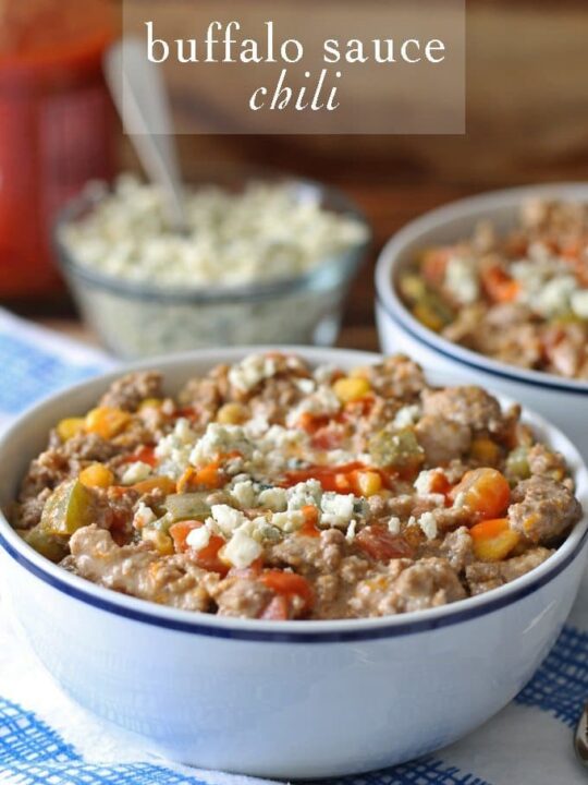 Buffalo Sauce Chili - Honey and Birch