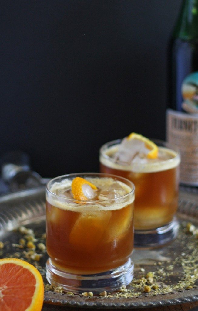 Orange Italian Mule - Fernet Braca Cocktail
