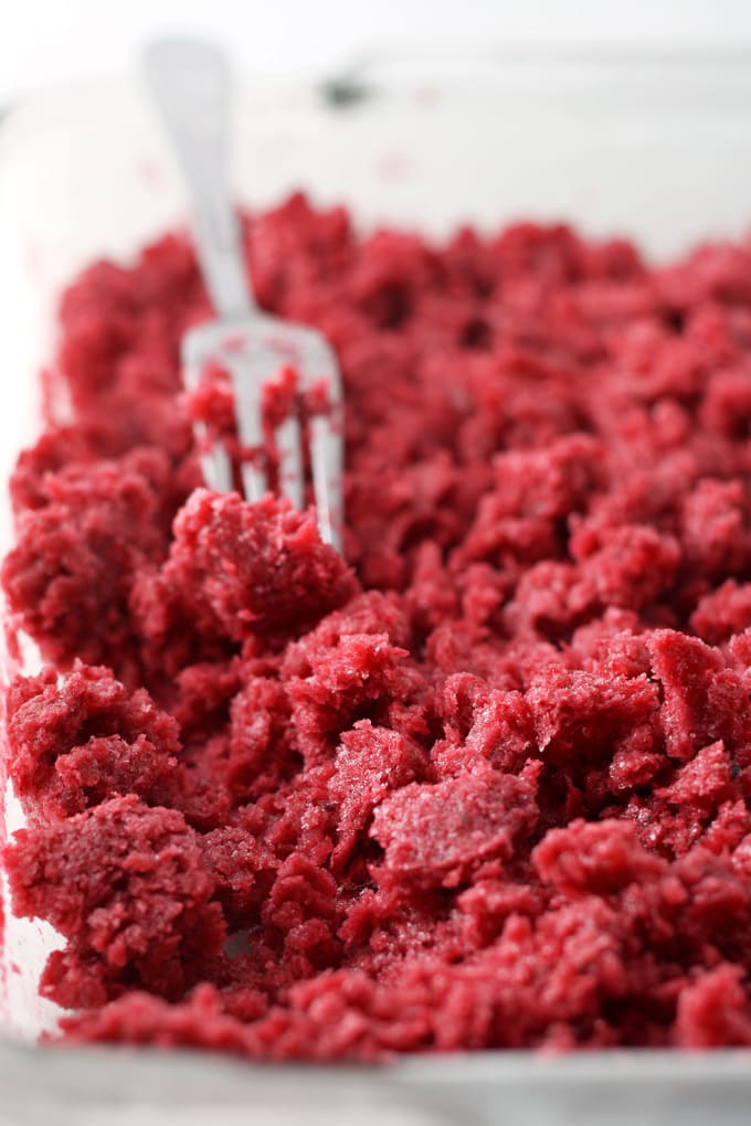 Plum Blueberry Ginger Granita » The Thirsty Feast by honey and birch