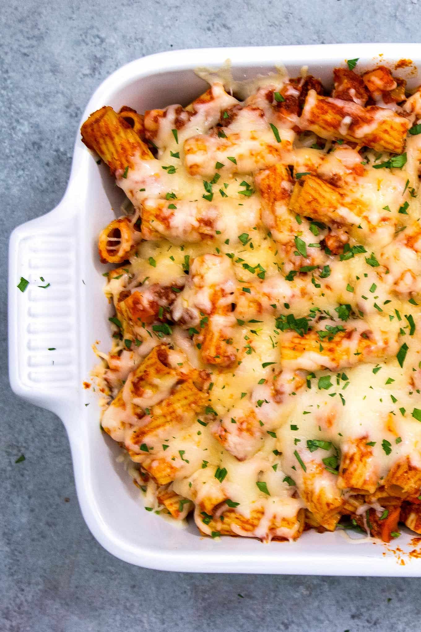 Chorizo Rigatoni Casserole Recipe Honey And Birch