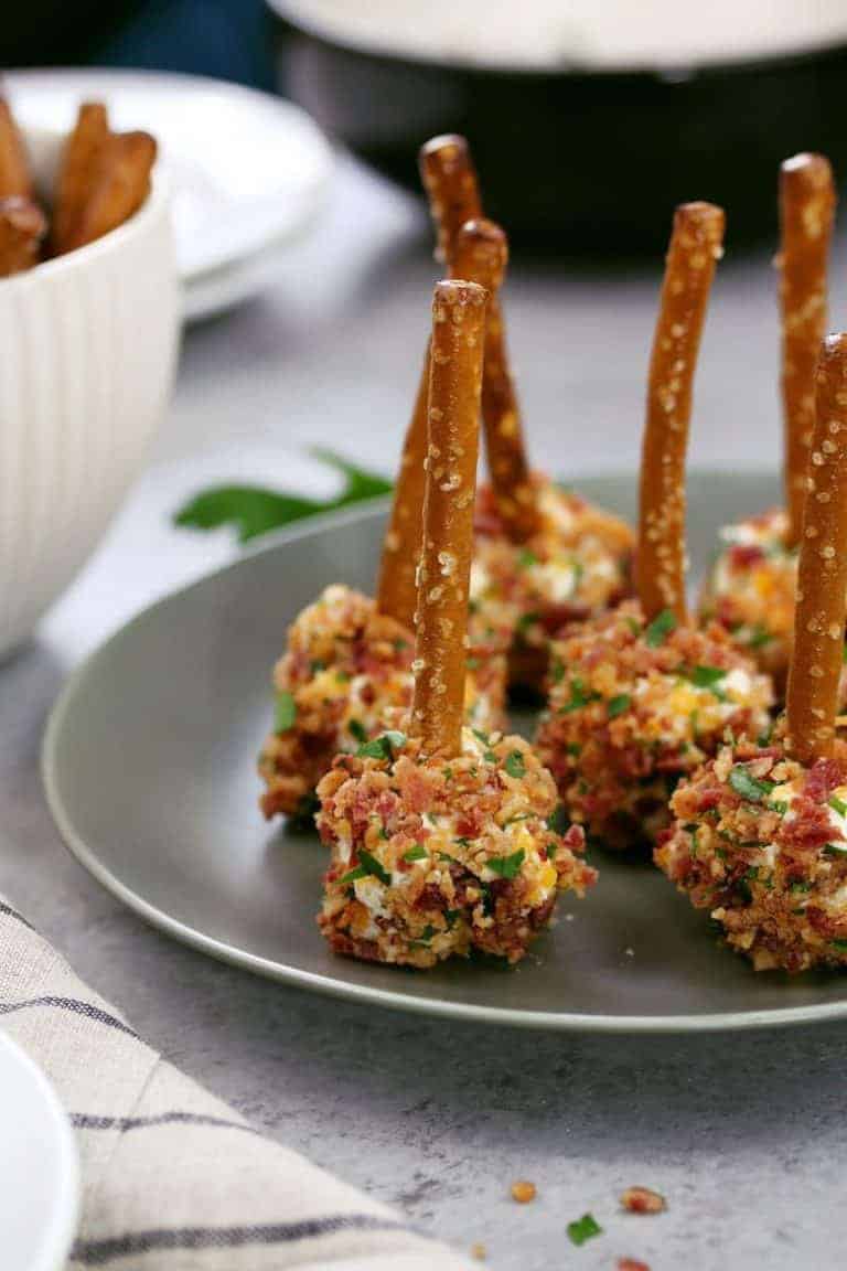 Mini Bacon Ranch Cheese Ball Recipe