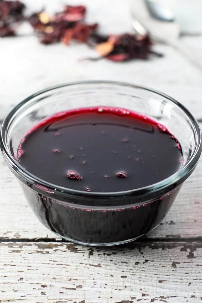 Homemade Hibiscus Simple Syrup » The Thirsty Feast by honey and birch