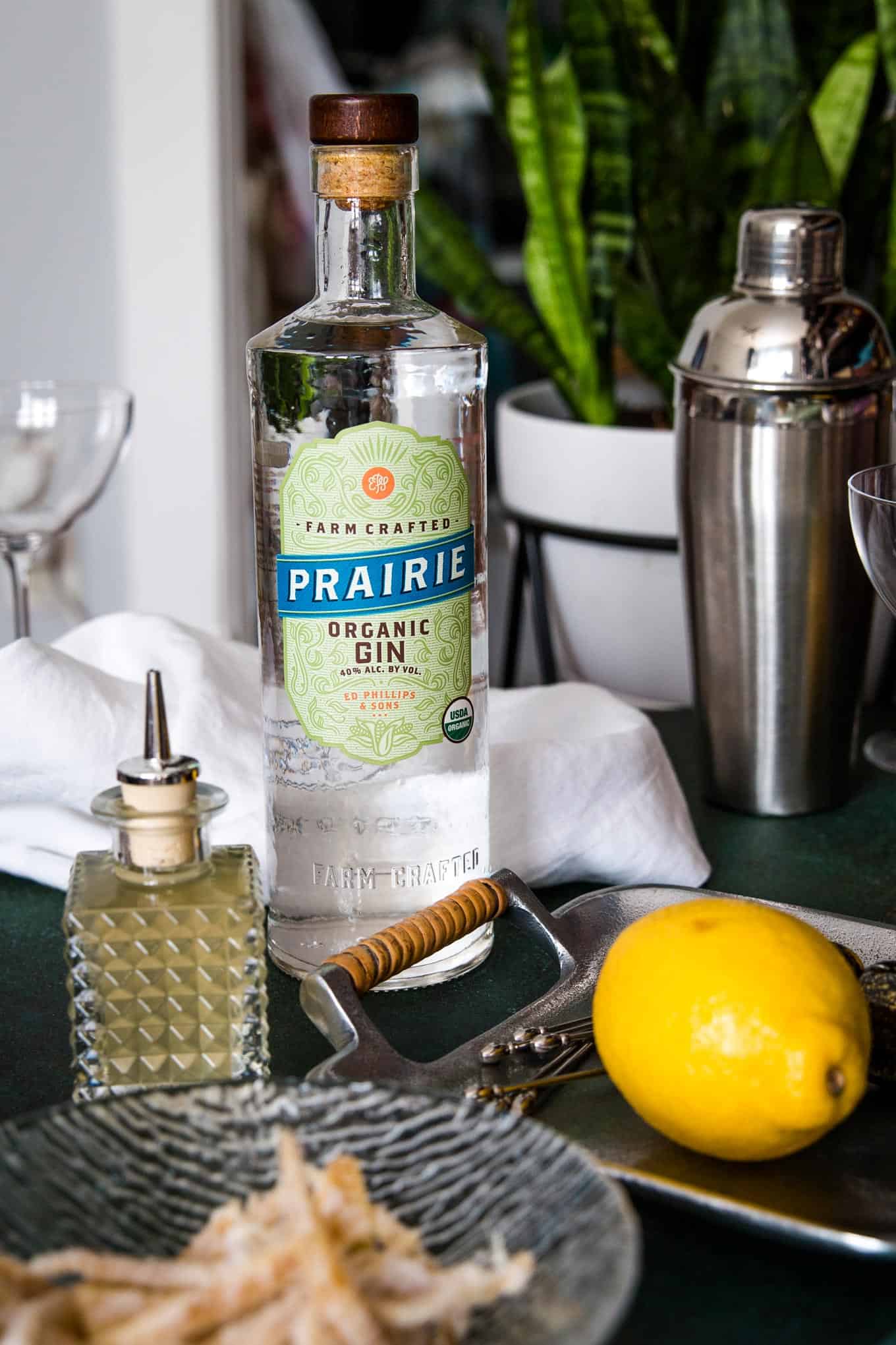 Gin Ginger Martini » The Thirsty Feast by honey and birch