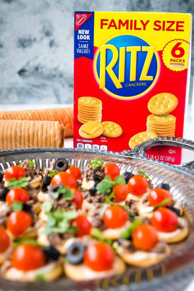 RITZ Taco Bites » The Thirsty Feast by honey and birch