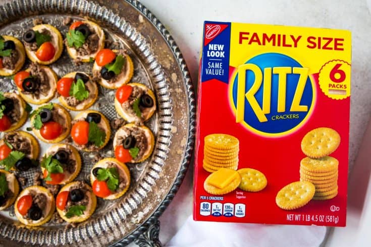 RITZ Taco Bites » The Thirsty Feast by honey and birch