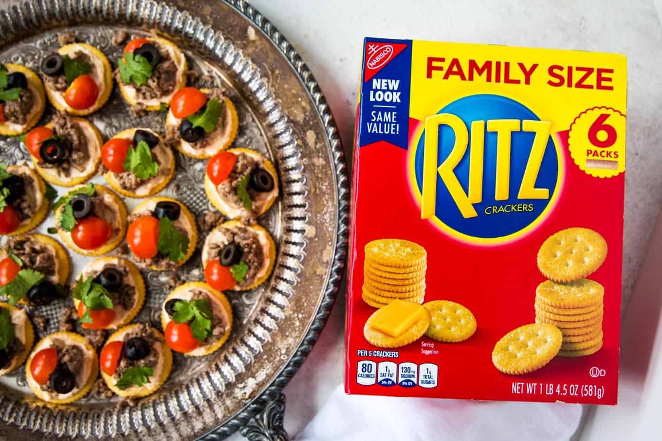 RITZ Taco Bites » The Thirsty Feast by honey and birch