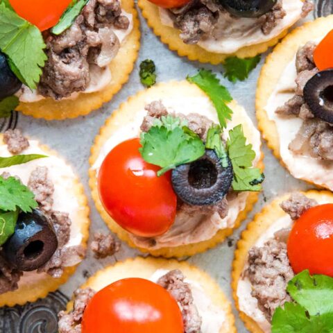 RITZ Taco Bites » The Thirsty Feast by honey and birch