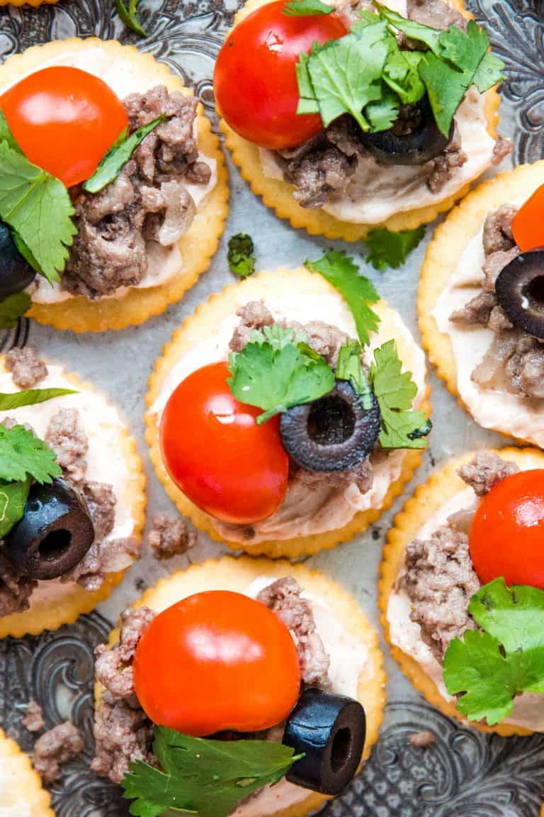 RITZ Taco Bites » The Thirsty Feast by honey and birch